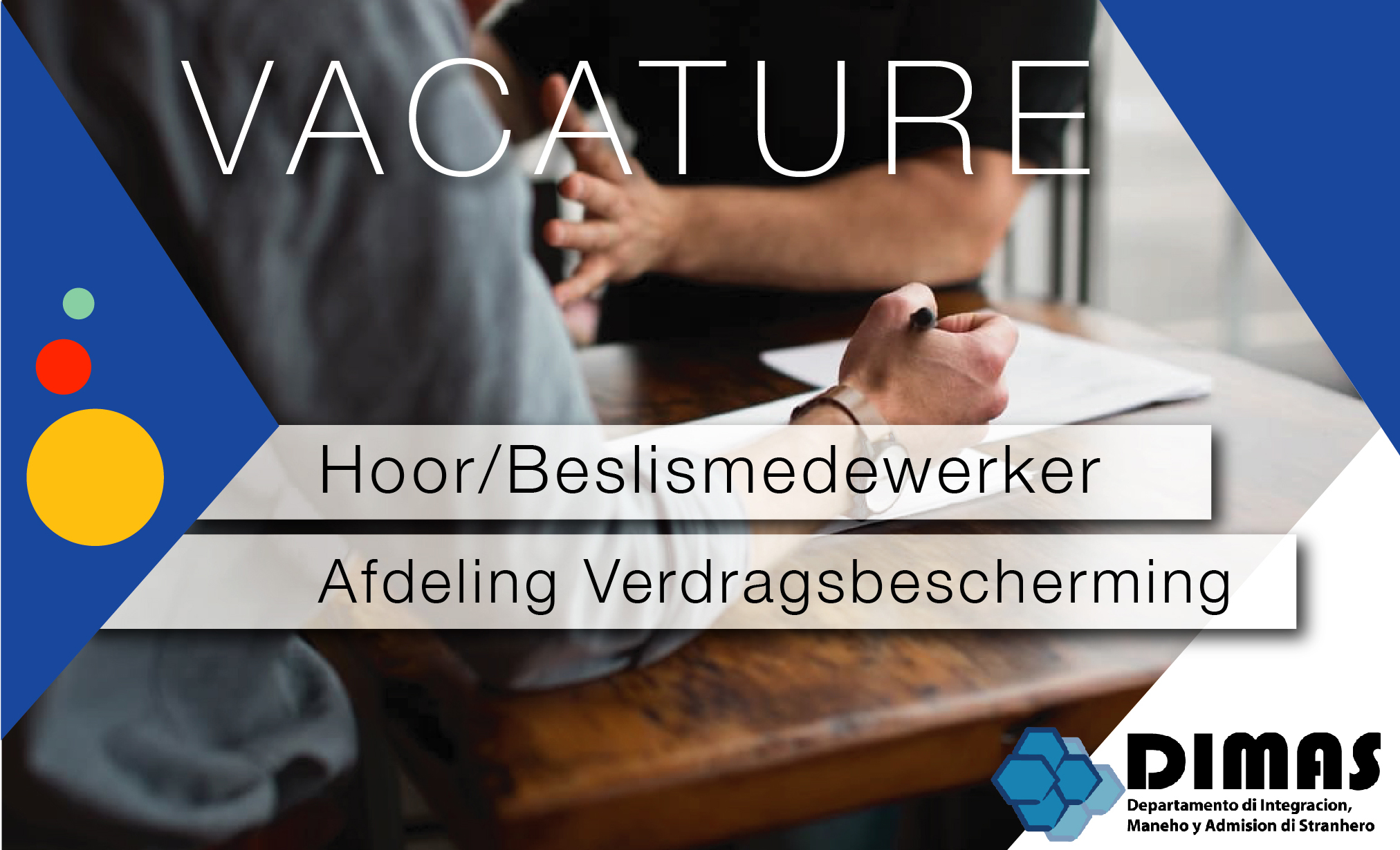 Interne/externe vacature: Hoor-/Beslismedewerker Verdragsbescherming ...